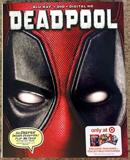 Deadpool on DVD (and Blu-Ray, and Digital, and postcards…) | Comic ...
