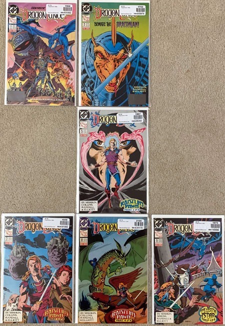 TSR Comic Spark: Dragonlance Arrivals! | Comic Reviews by Walt